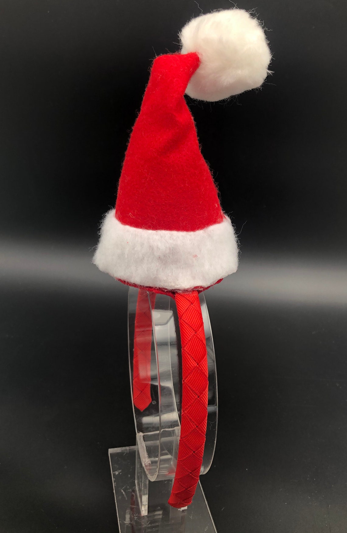 Santa Hat Headband Christmas Hat Santa Hat Santa Headband - Etsy