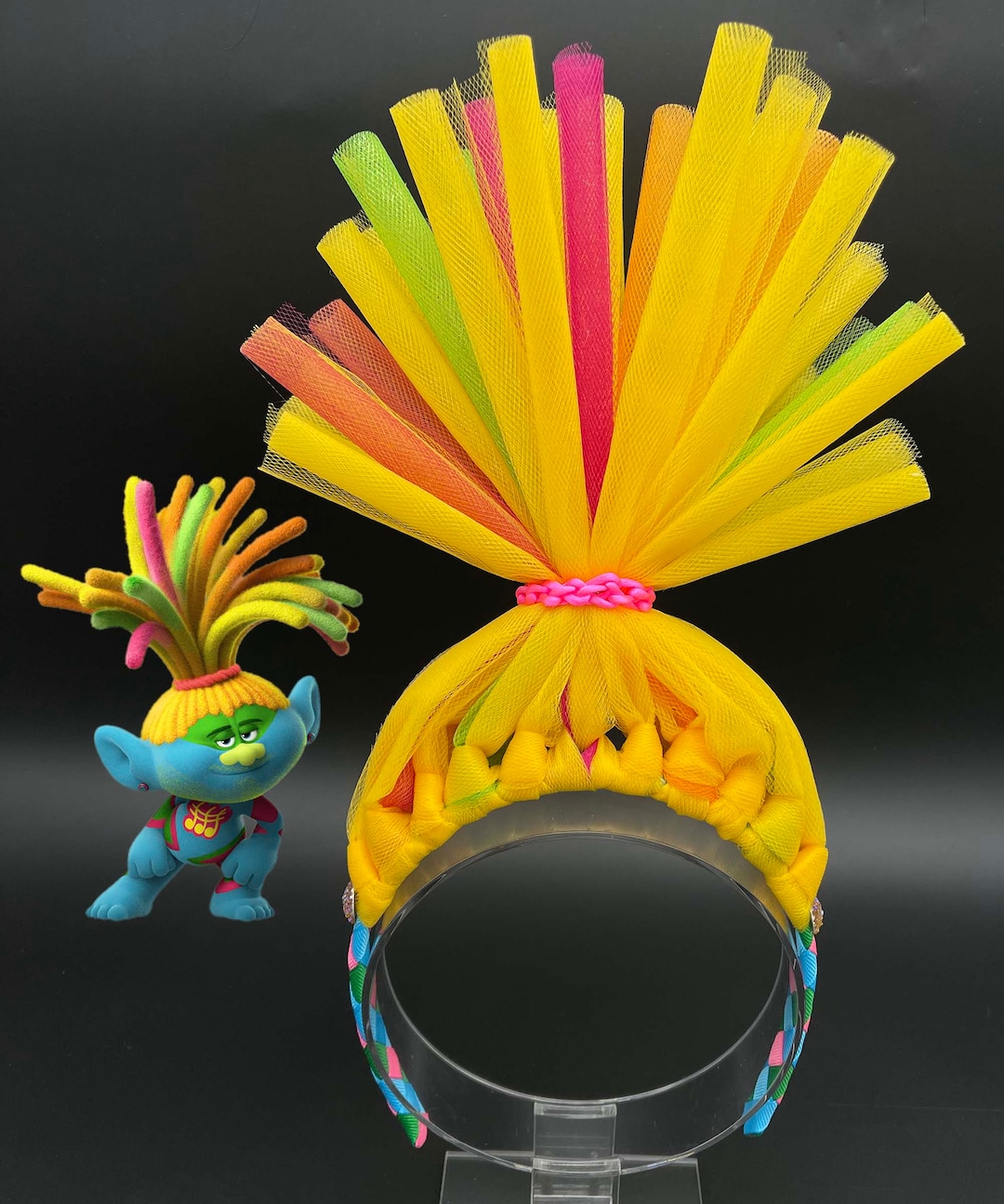 Custom Reggaeton Tresillo Troll Headband, Troll Headband, Custom Troll ...