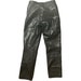 Matisse-inspired Hand-painted Vintage Leather Pants - Unique Artistic ...