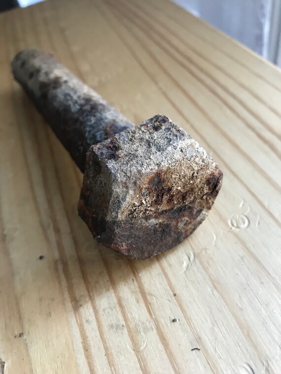 Genuine Antique Bolt estimate 100 years old | Etsy