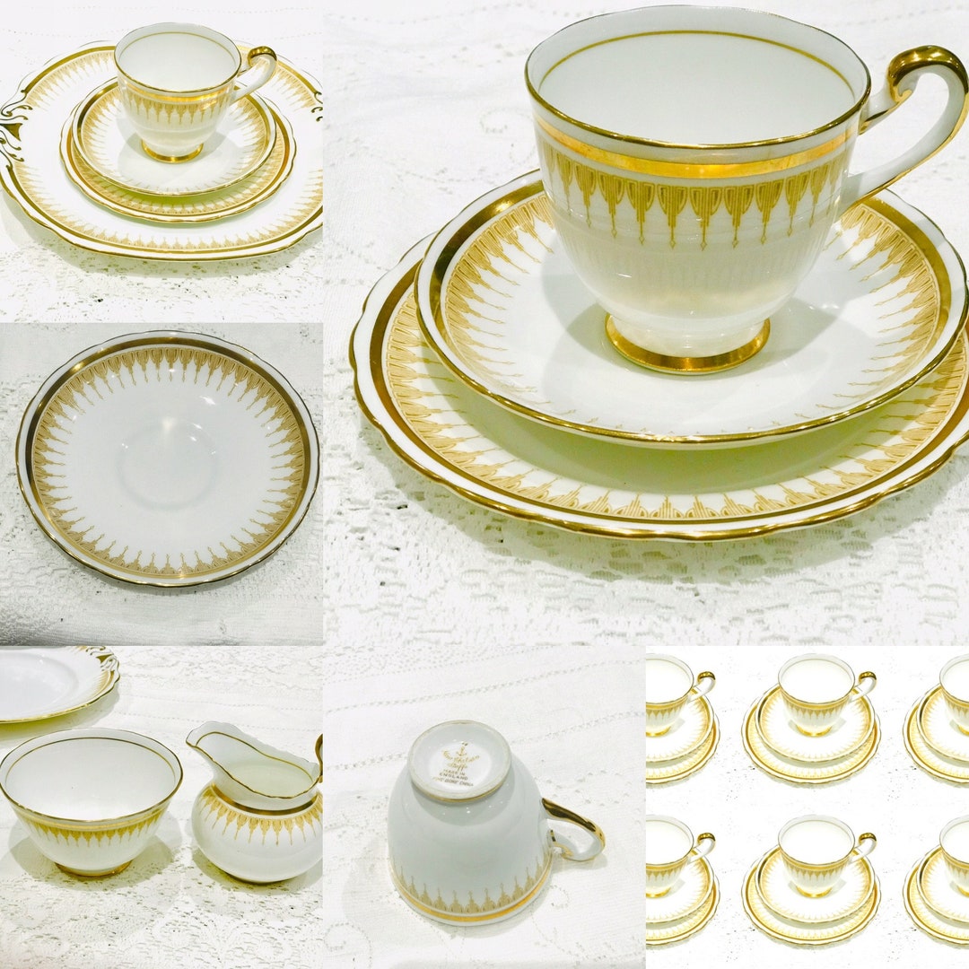 Vintage Tea Set Teacups Saucers for Afternoon Tea Chelsea China - Etsy