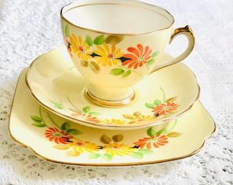 Orange Tea Cup | Etsy