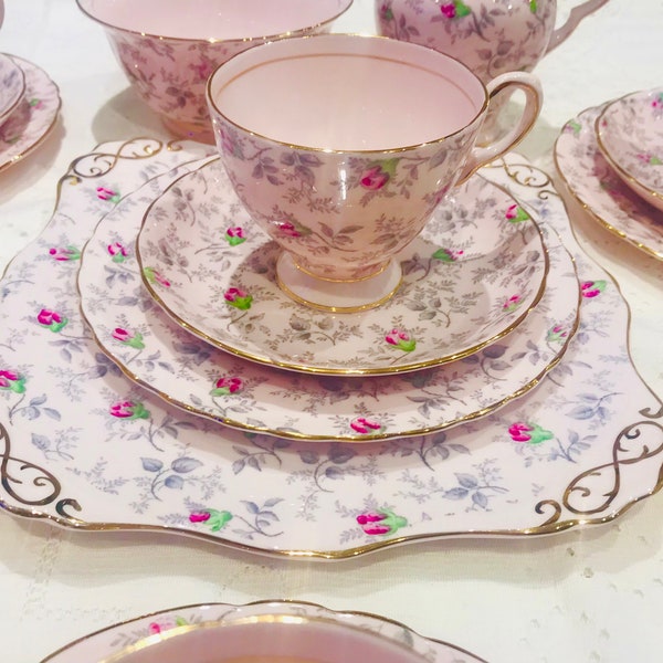 Bone China Tea Set - Etsy