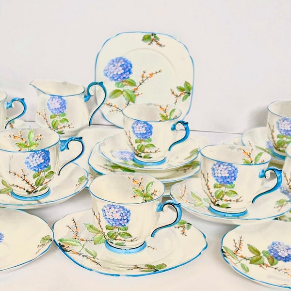 Hydrangea Tea Cup - Etsy
