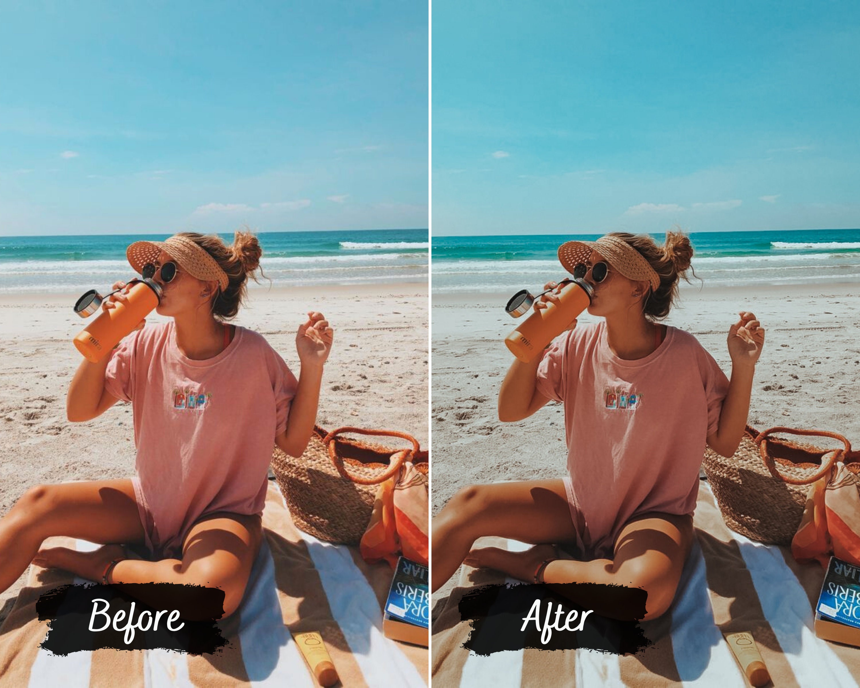 10 No Filter Lightroom Mobile Preset, Neutral Light Photo Editing for ...
