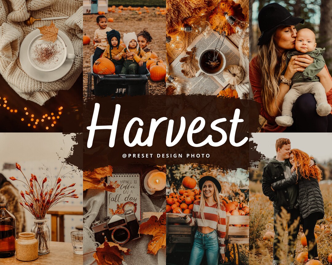 18 Fall Lightroom Presets for Mobile, Fall Film Photo Editing Filter ...