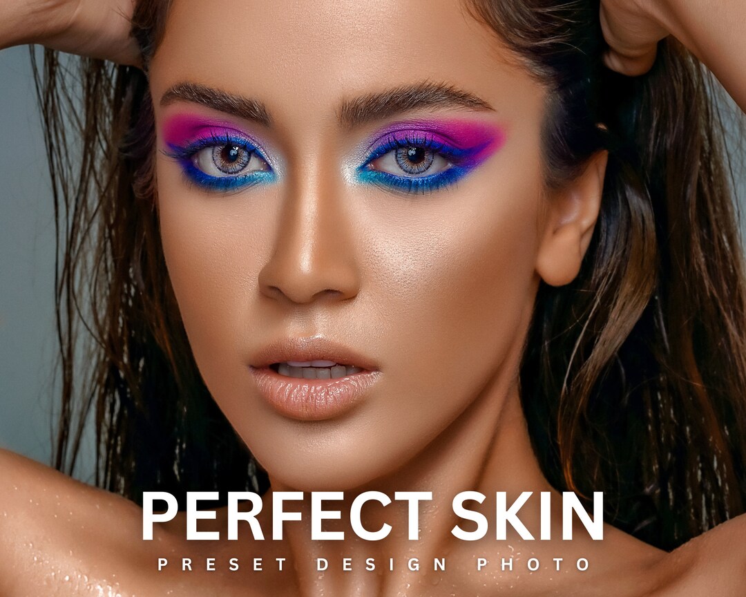14 PERFECT SKIN Lightroom Presets for Mobile, Beauty Selfie Makeup ...