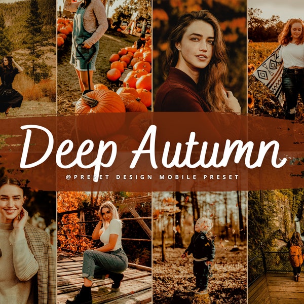 Fall Presets - Etsy