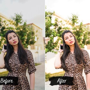 10 Sunny Spring Mobile Lightroom Preset, Sunny Day Photo Editing Filter ...