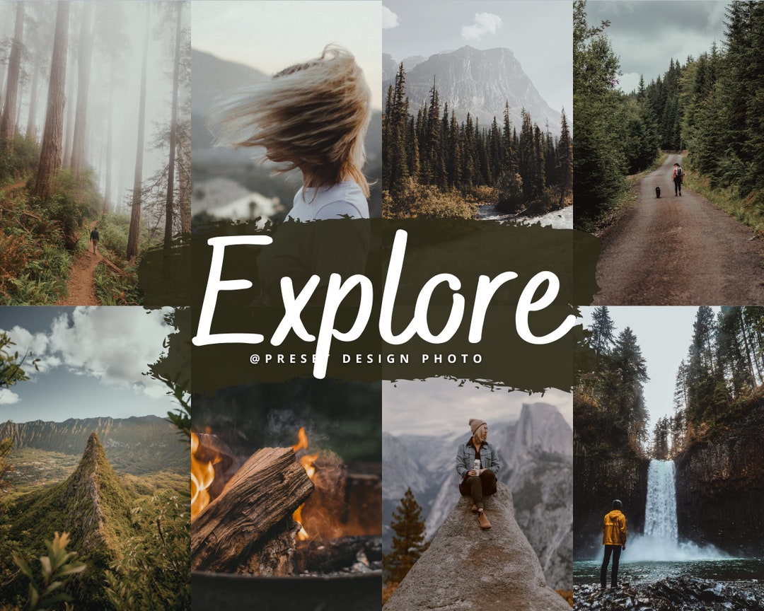 20 EXPLORE Lightroom Presets Nature Presets Outdoor Presets Summer Presets Warm Presets Travel ...