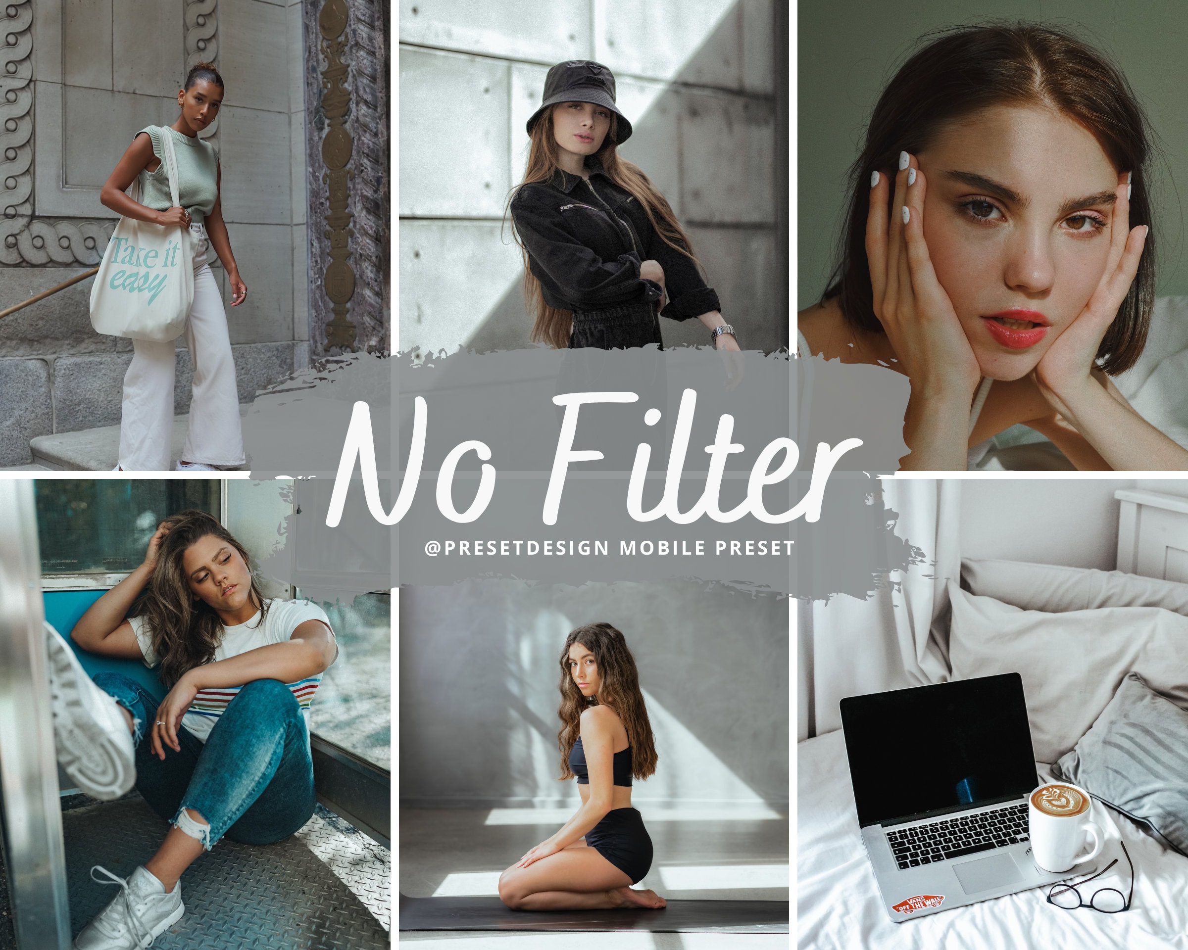 10 No Filter Lightroom Mobile Preset, Neutral Light Photo Editing for ...