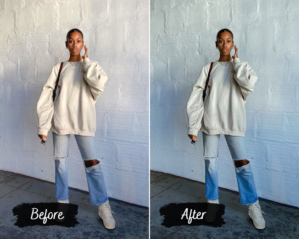 10 No Filter Lightroom Mobile Preset, Neutral Light Photo Editing for ...