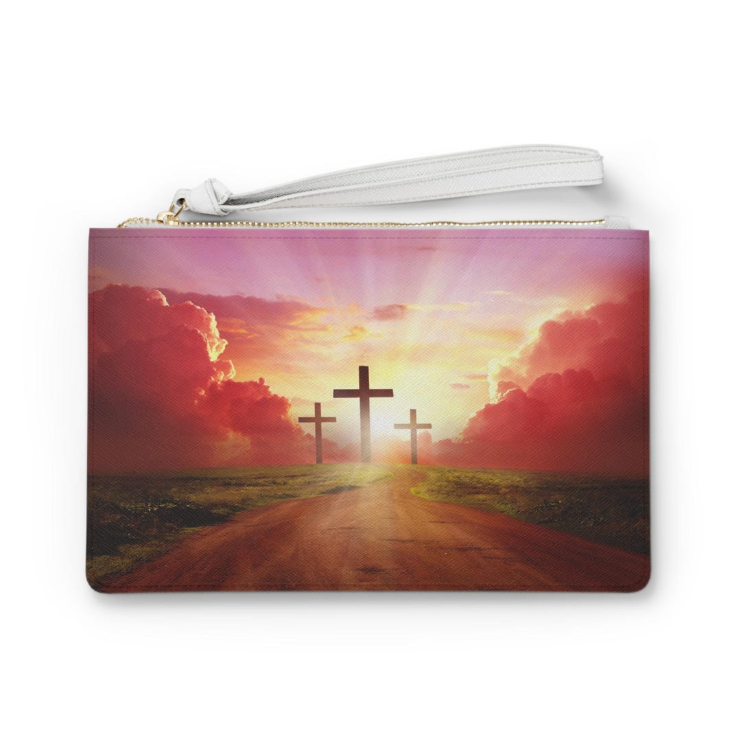 Cross Clutch Purse, Christian Bible, Religious Handbag, Church Evening ...