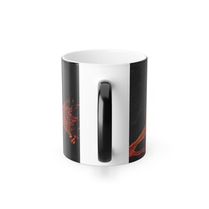Lava Lake - Volcano - Color Morphing Coffee Mug - Heat Reactive Design ...