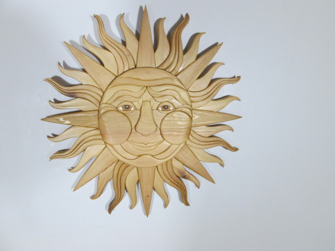 Sun Wall Hanging/sun Sculpture/sun Art/celestial Wall Hanging - Etsy
