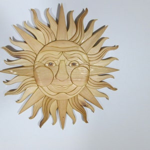 Sun Wall Hanging/sun Sculpture/sun Art/celestial Wall Hanging - Etsy