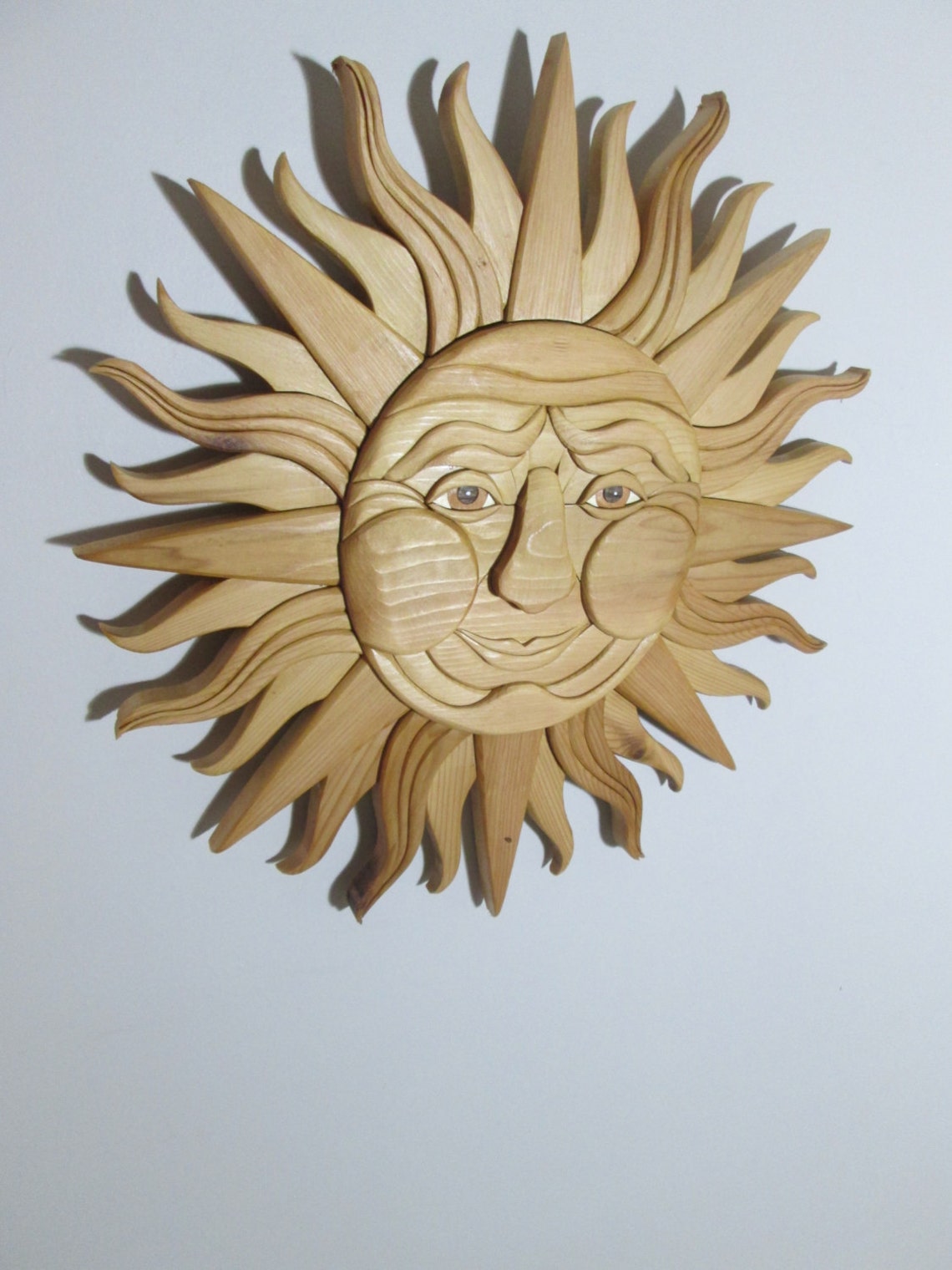 Sun Wall Hanging/sun Sculpture/sun Art/celestial Wall Hanging - Etsy