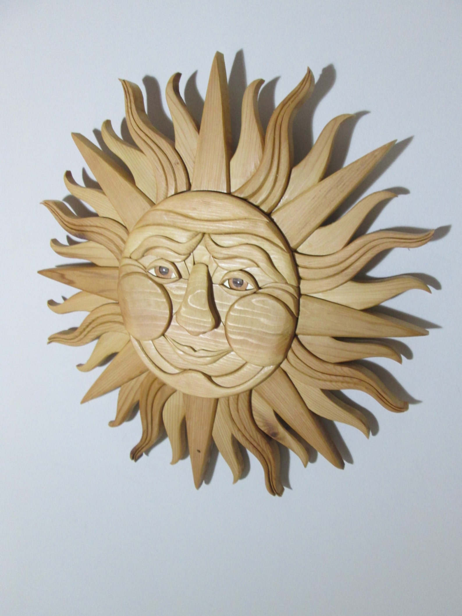 Sun Wall Hanging/Sun Sculpture/Sun Art/Celestial Wall Hanging | Etsy