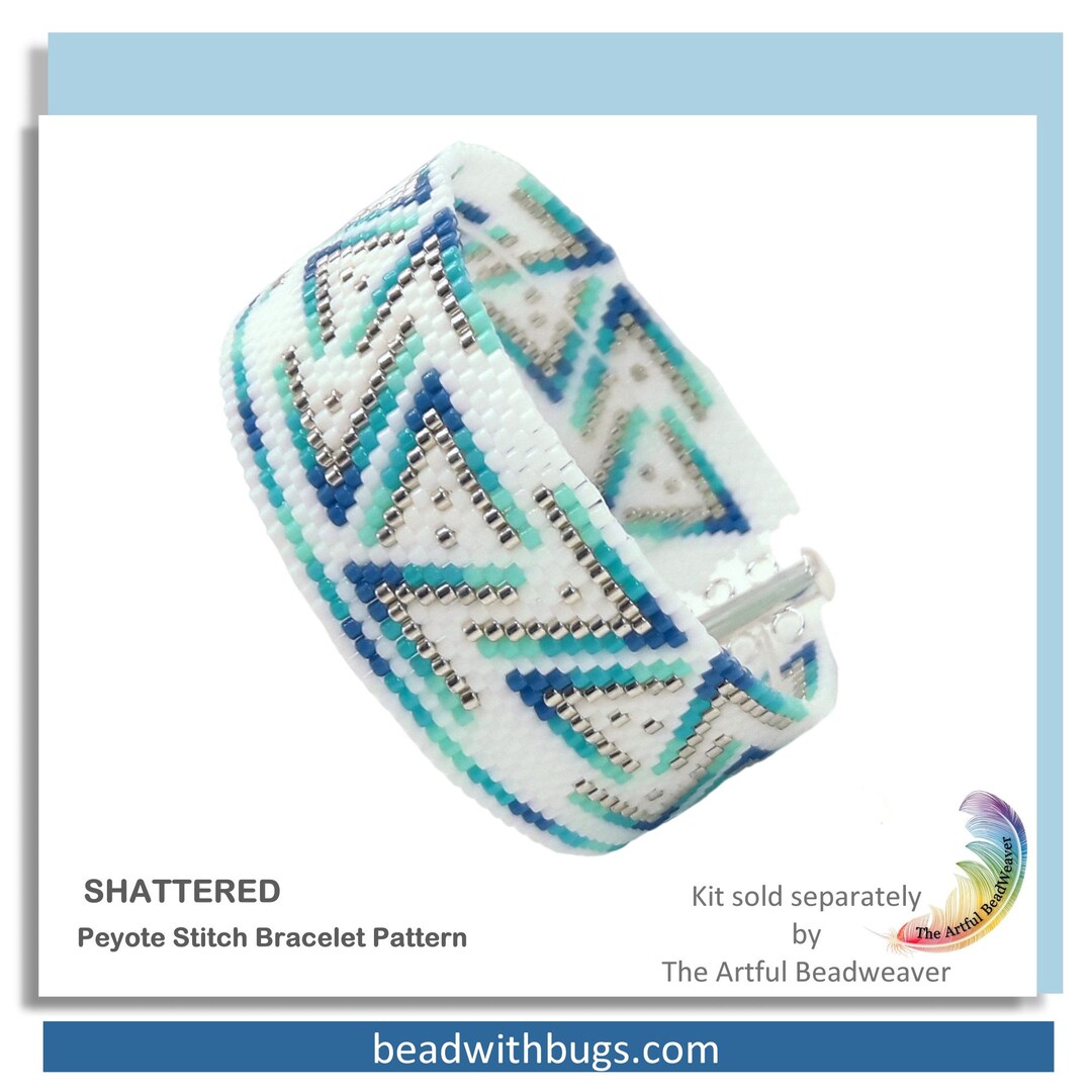 EVEN PEYOTE Bracelet Pattern Shattered - Etsy