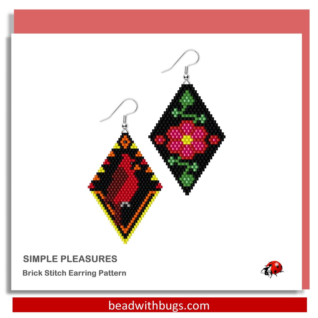 BRICK STITCH First Nations Series Simple Pleasures - Etsy Canada