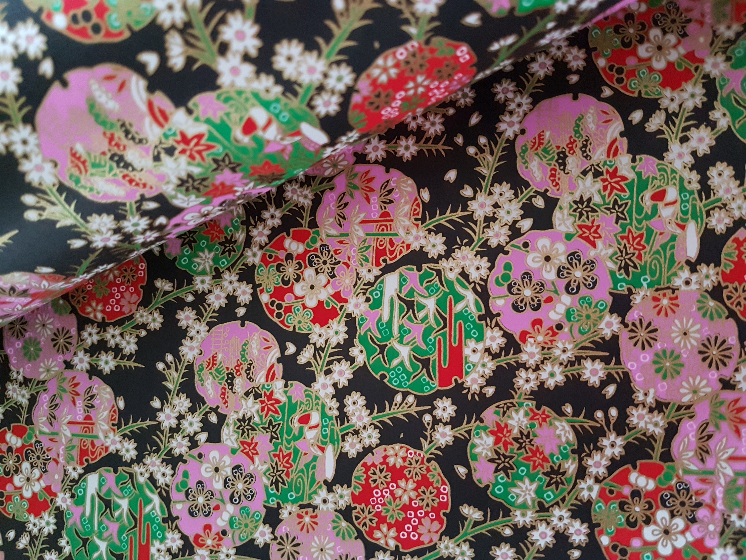 Traditional Japanese Chiyogami Washi Yuzen Paper 3 Large - Etsy