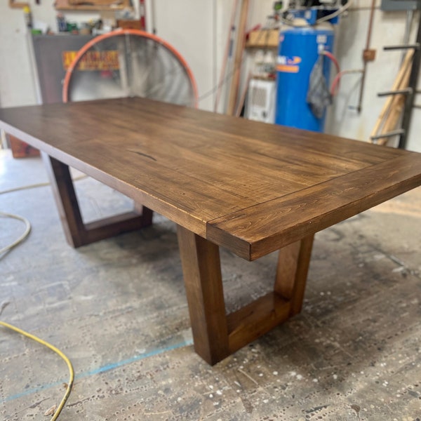 Maple Dining Table - Etsy