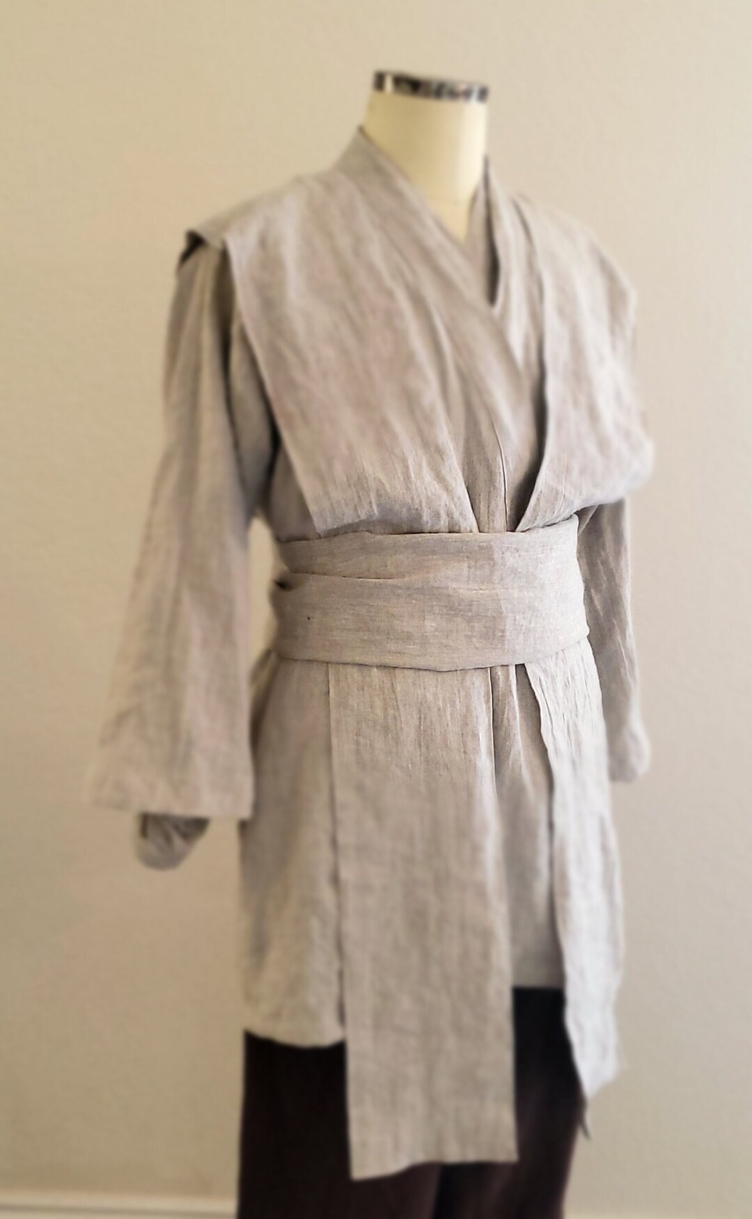 Jedi Master Qui-gon Jinn Inspiration Costume, Star Wars, - Etsy