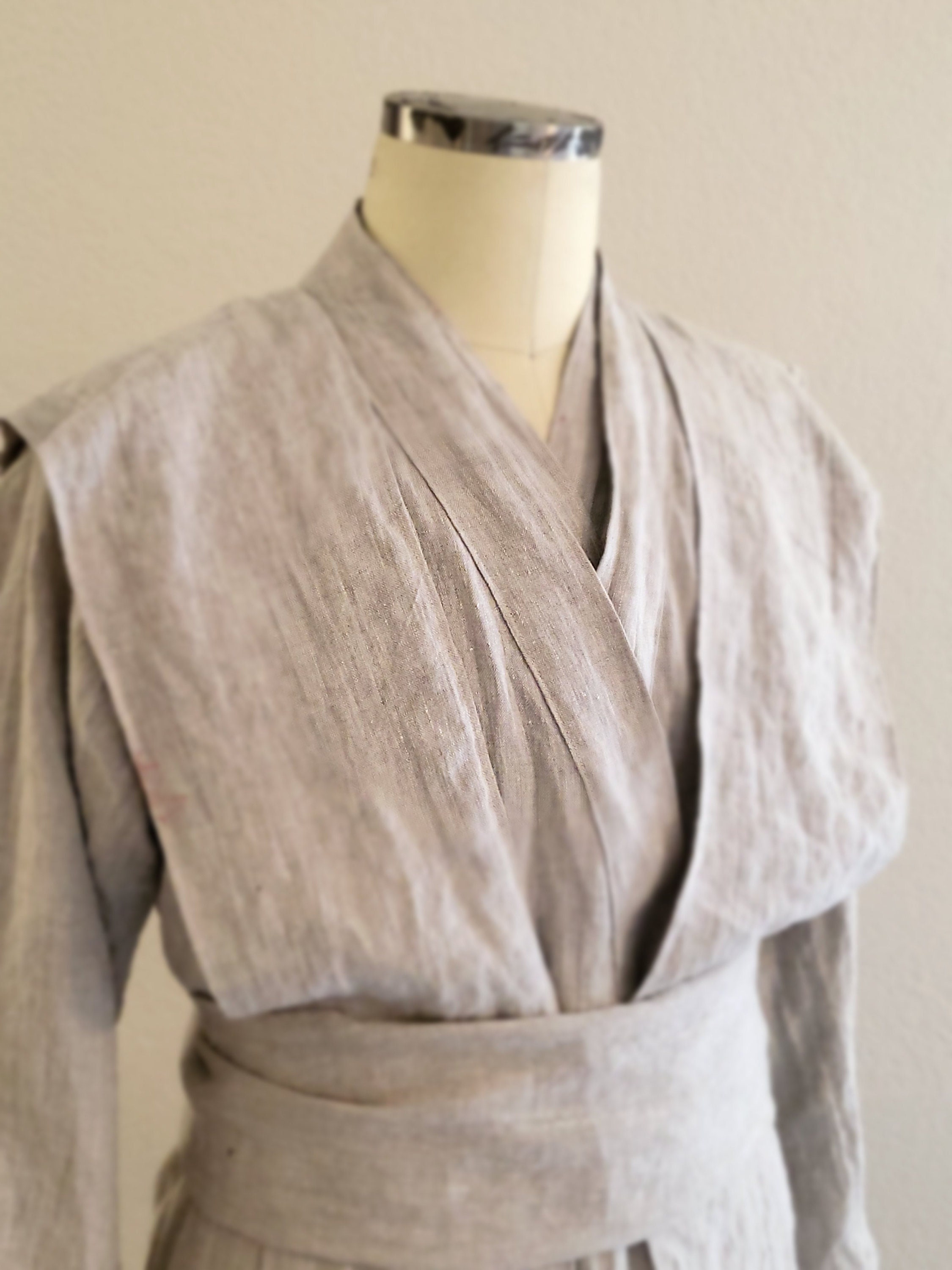 Jedi Master Qui-gon Jinn Inspiration Costume, Star Wars, - Etsy