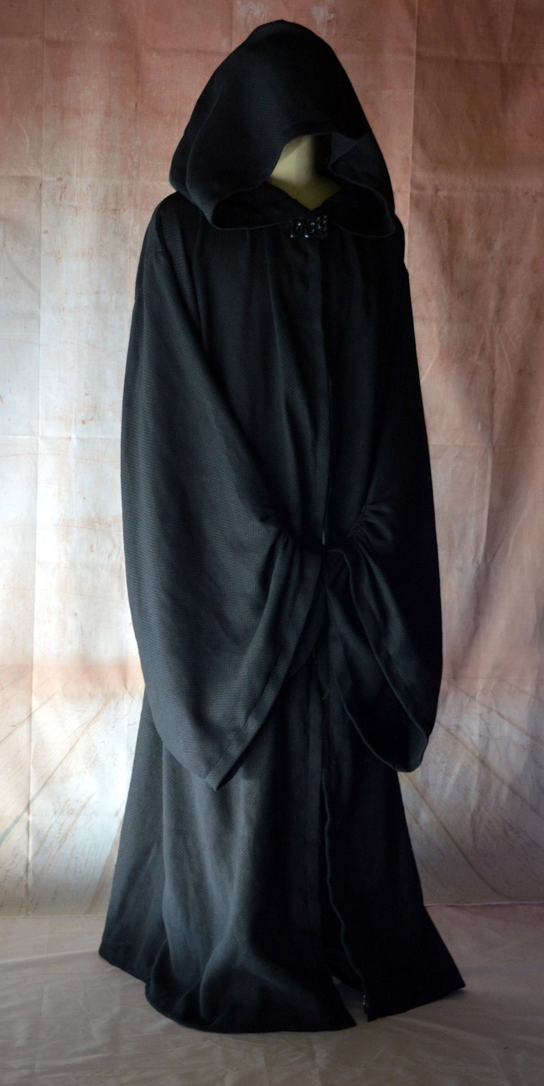 Emperor Palpatine Black Sith robe inspiration made to order | Etsy