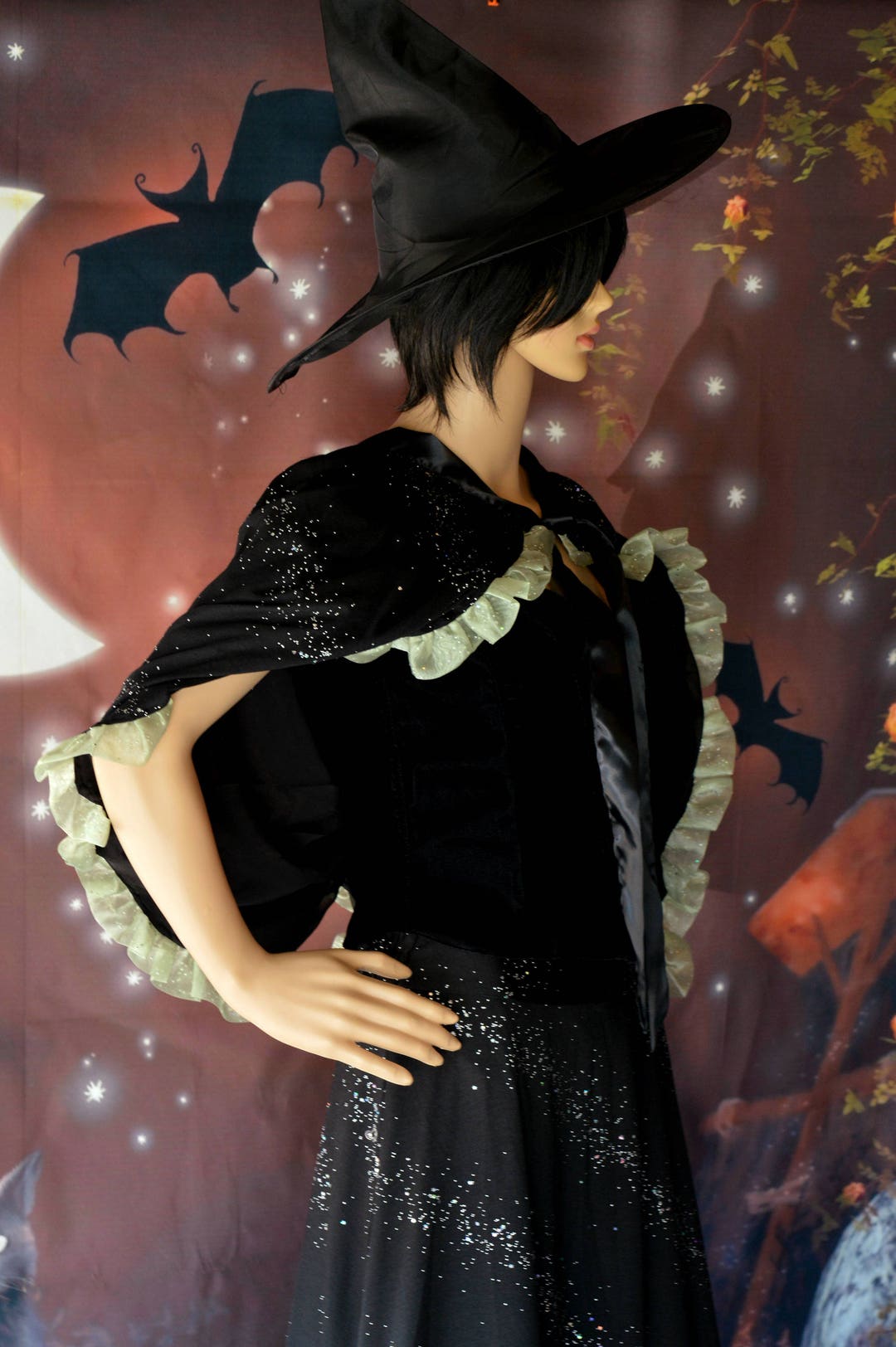 Ready to Ship Halloween Witch Dress, Costume, Handmade Vampire ...