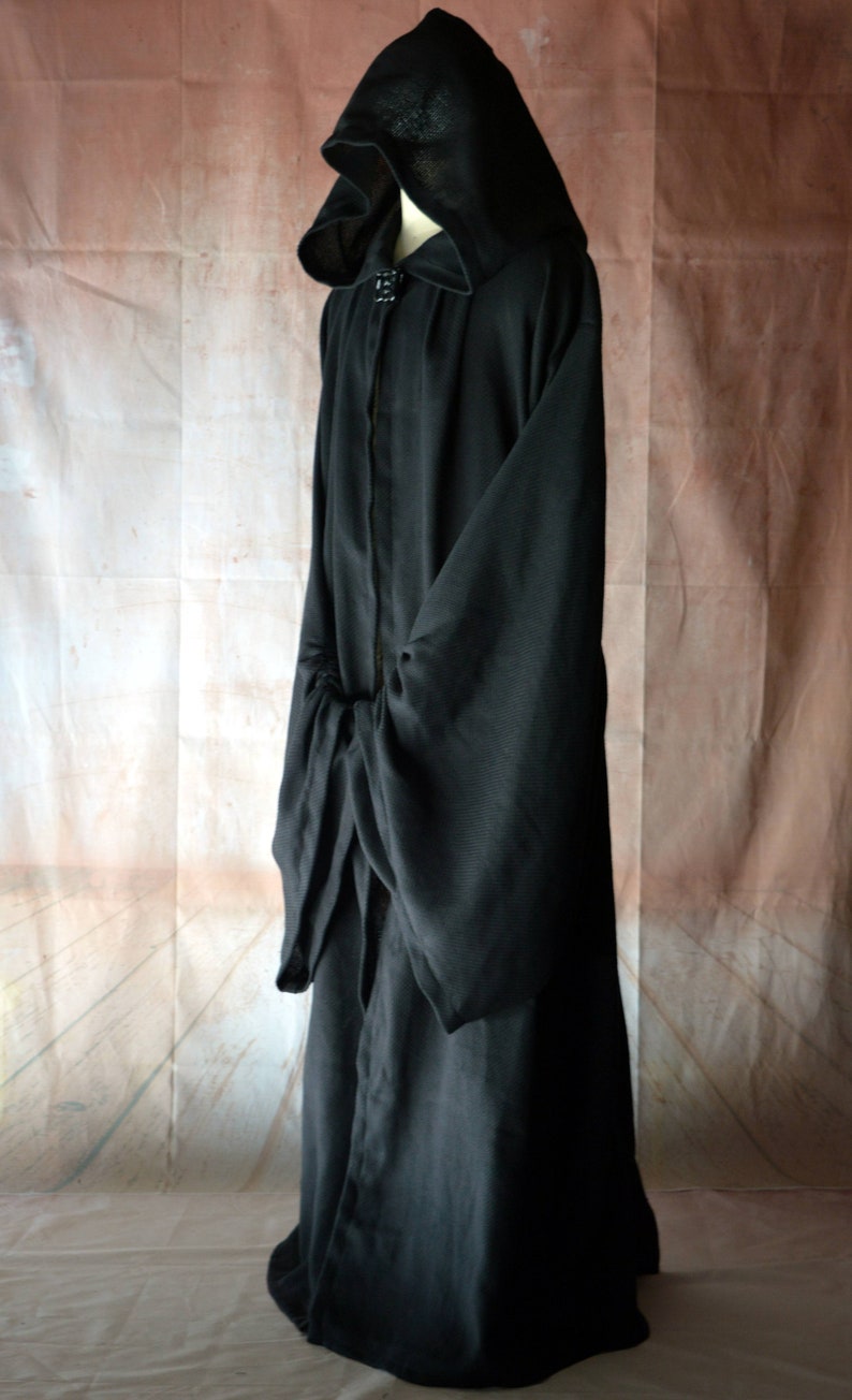 Emperor Palpatine Black Sith robe inspiration made to order | Etsy