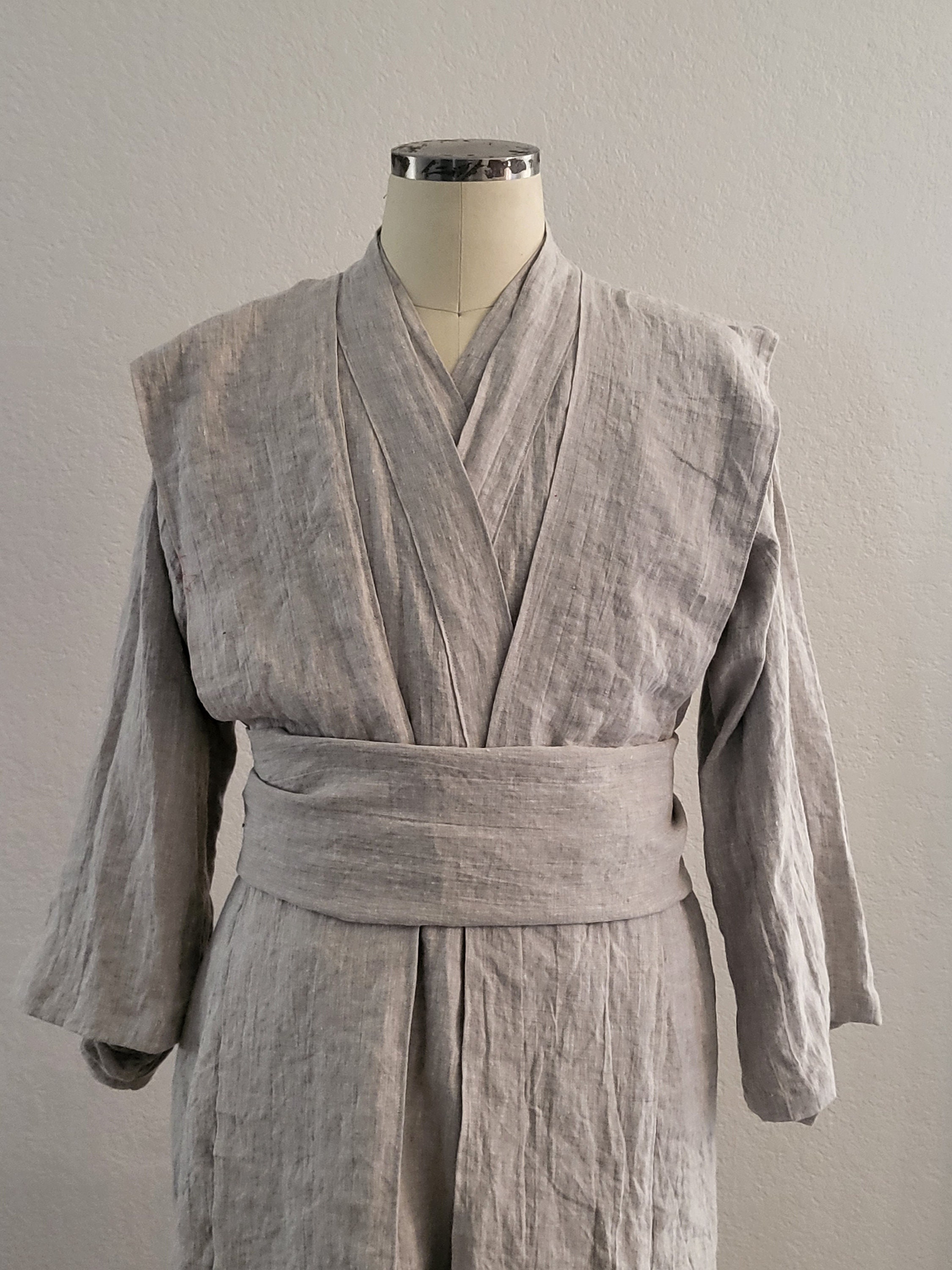 Jedi Master Qui-gon Jinn Inspiration Costume, Star Wars, - Etsy