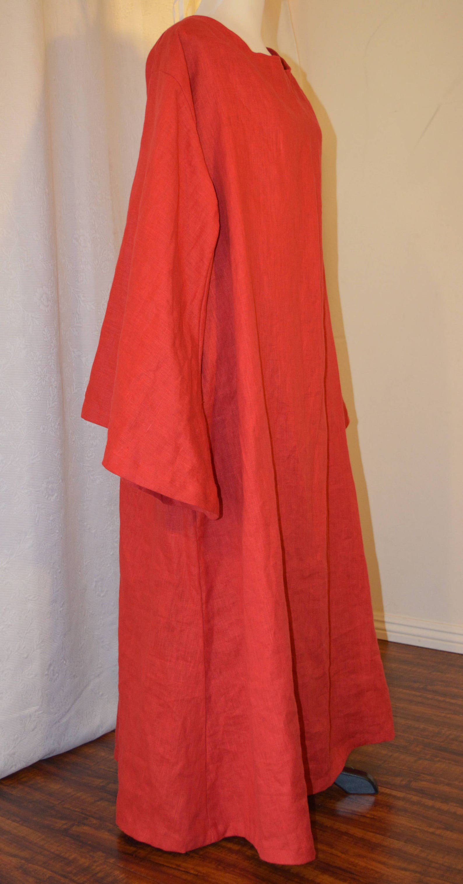 Handmaid's Tale Dress, Renaissance Costume, Medieval Dress, Fairy ...