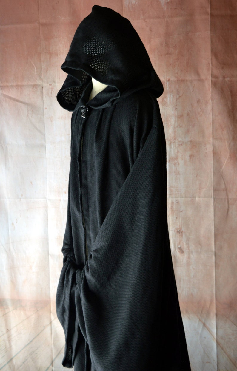 Emperor Palpatine Black Sith robe inspiration made to order | Etsy