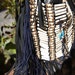 Black Fringe Leather Bag,native American Inspired, Handmade, Boho ...