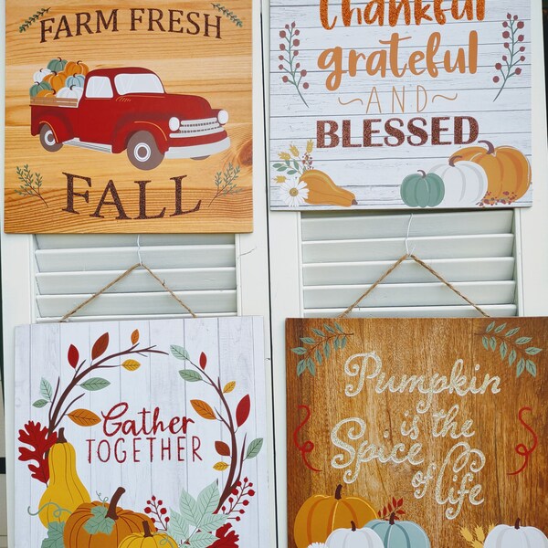 12x12 Wreath Signs - Etsy