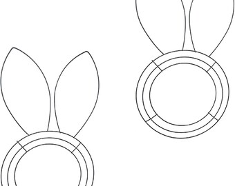 Bunny Wire Frame | Etsy