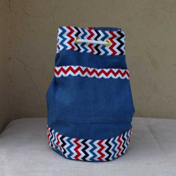Chevron Backpack - Etsy