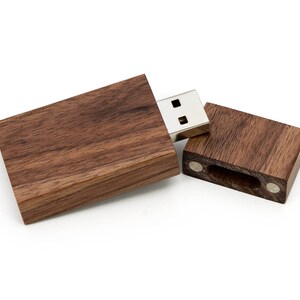 Set of 25 Wooden Walnut 2.0 Flash Drive, USB 2.0 Wood Walnut Stick ...