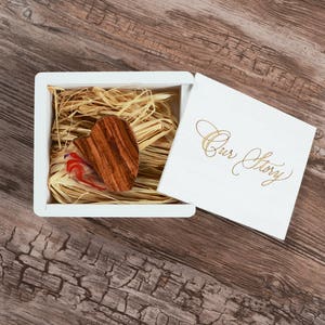 16GB Heart USB 2.0 Flash Drive With Laser Engraved Wooden Box, Wood ...