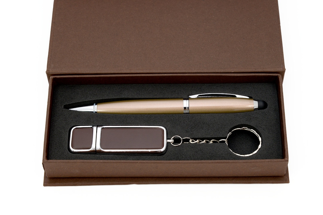 8GB USB Flash Drive Gift Set - 3 in 1 Stylus Pen Flash Drive - With ...