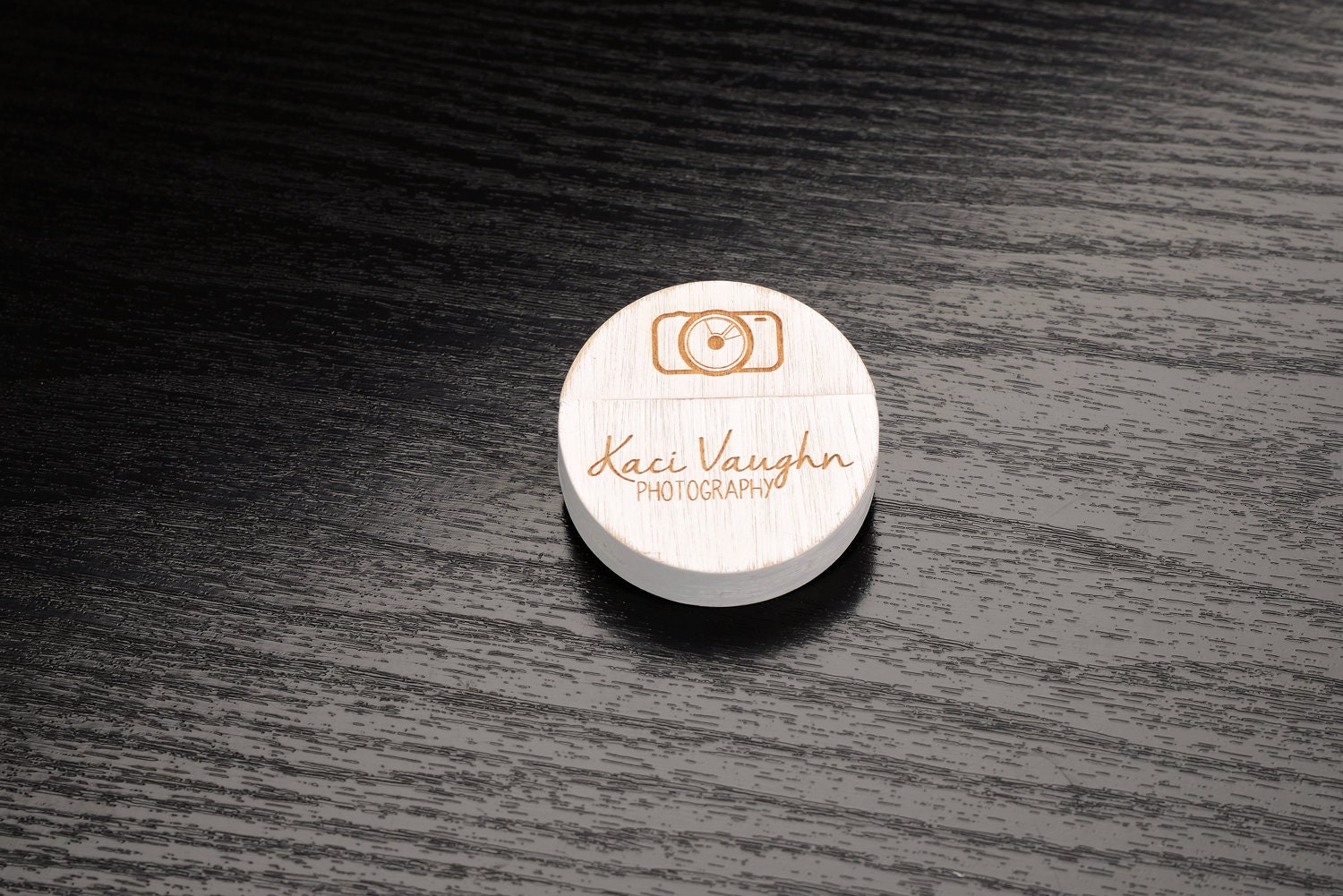 50 Wooden Round USB Flash Drive, Custom Engrave USB, Personalized Flash ...