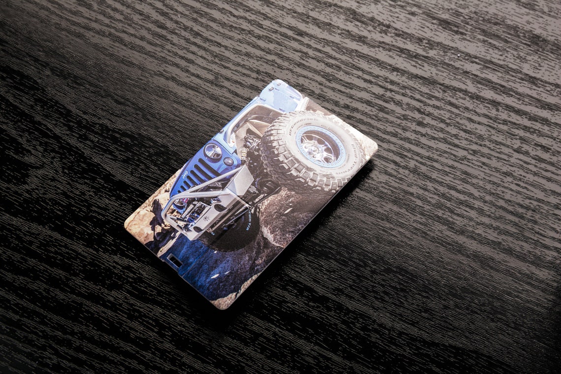 100 Custom Printed USB Flash Drive - 100 Credit Card Body 2.0 USB Flash ...