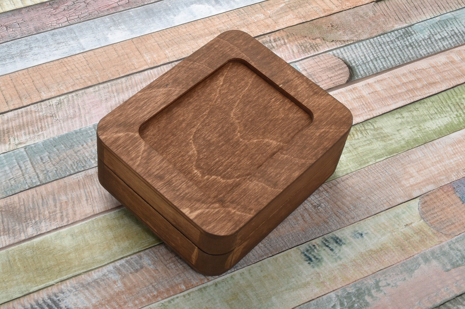 Set of 5 Wooden Box Photo Box Keepsake Box Wedding Photos | Etsy