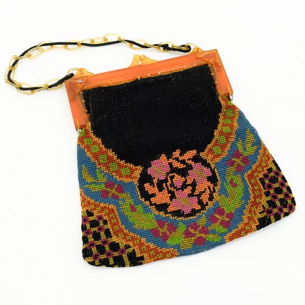 Needlepoint Handbag - Etsy