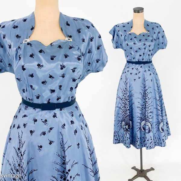 40s Party Dress - Etsy
