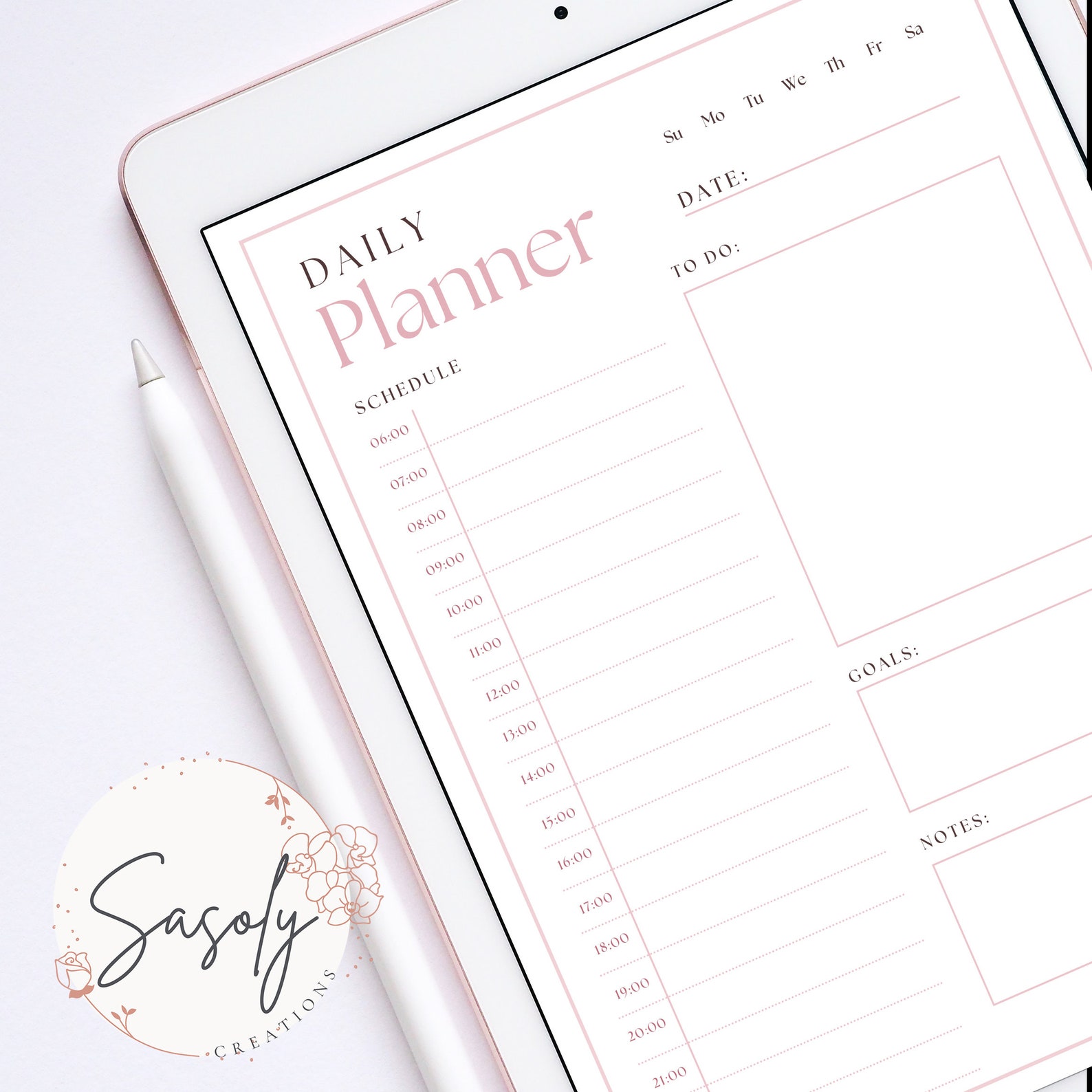 2023 Daily and Weekly Planner and Check-in Journal Daily Planner ...