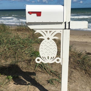 Mailbox Bracket Pineapple Original, Large 16x21 Inch, Custom Mailbox ...