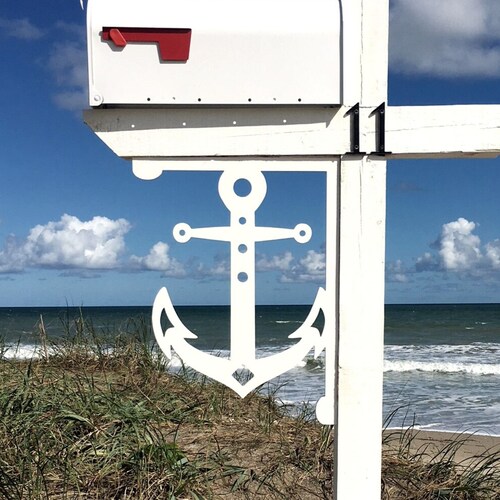 Mailbox Bracket Palm Tree Double Large 16x21 Inch Custom - Etsy