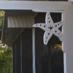Screen Door Decor - Starfish X2 Pieces, Mailbox Bracket, Custom Mailbox ...